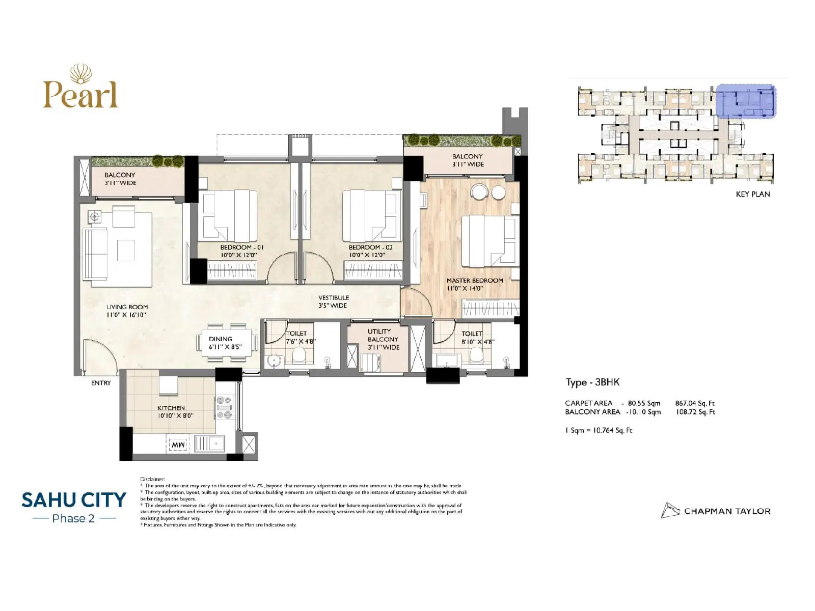 Sahu City Pearl Luknow | 2 BHK, 3 BHK Flats in Sultanpur Road, Lucknow