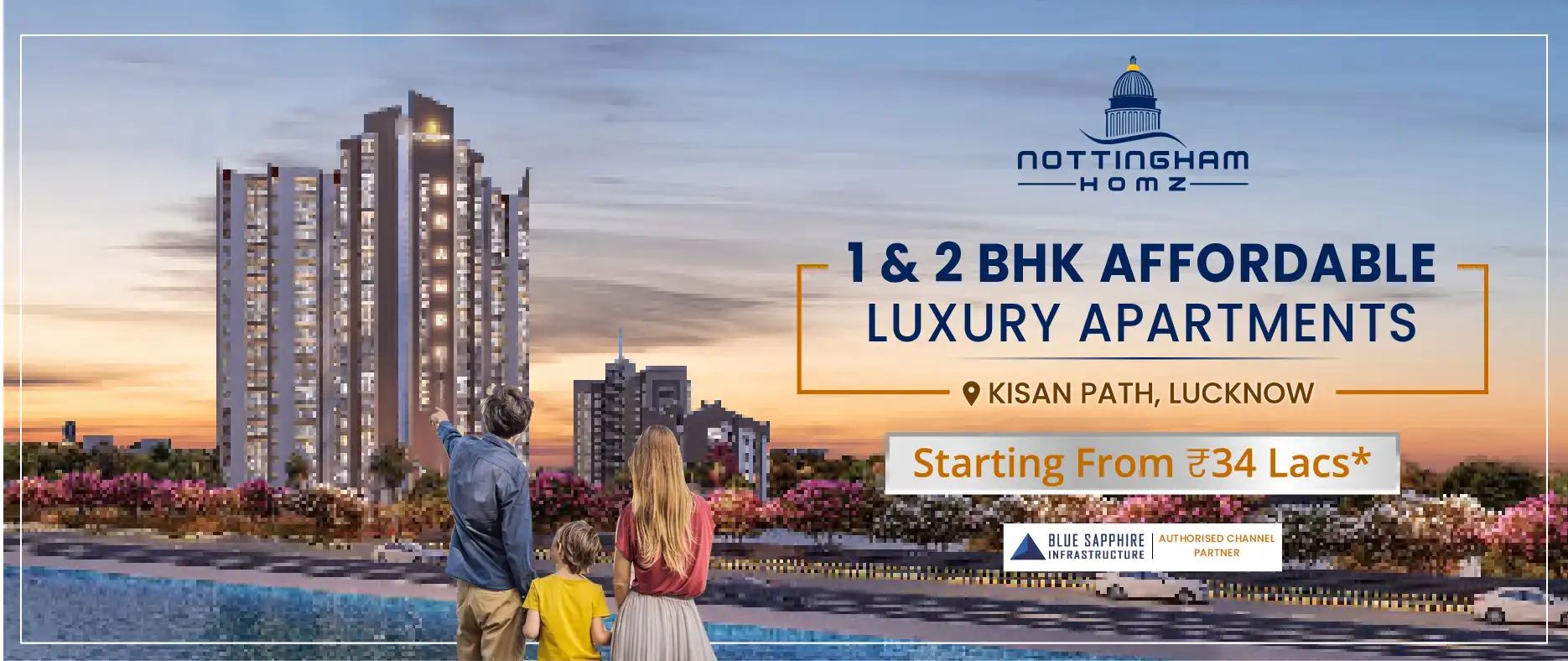 Nottingham Homz |1 & 2 BHK Affordable Luxury Apartments on Kisan Path ...